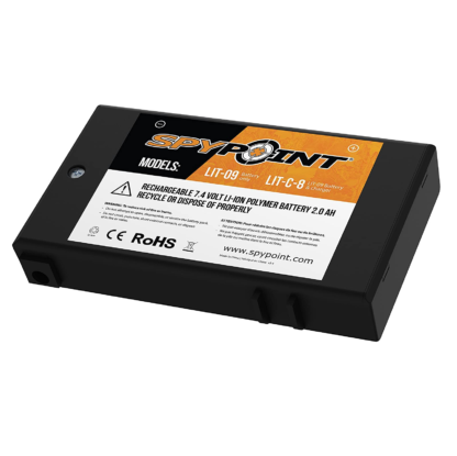 Spypoint Lithium Rechargeable Battery Pack - LIT-09 - Irish Forestry ...